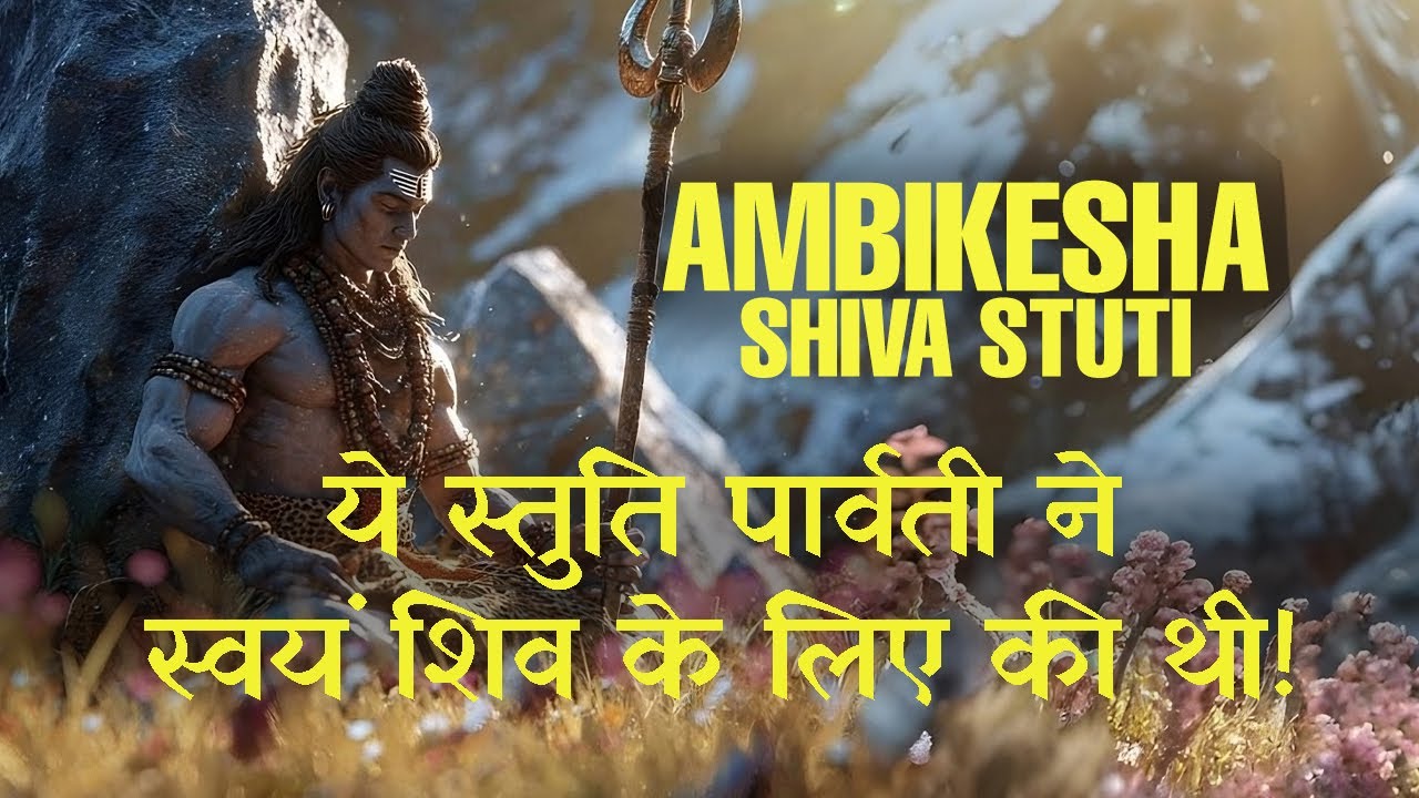 The MOST Powerful SHIVA STUTI From PARVATI Herself — Just Hearing Is ...