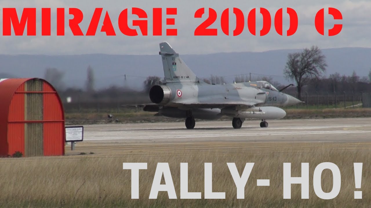 MIRAGE 2000 decollage take off - YouTube
