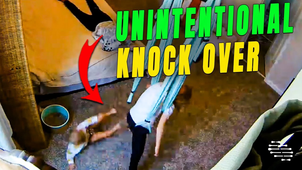 Kid Swung and Unintentionally Knocked Over Baby Brother - YouTube