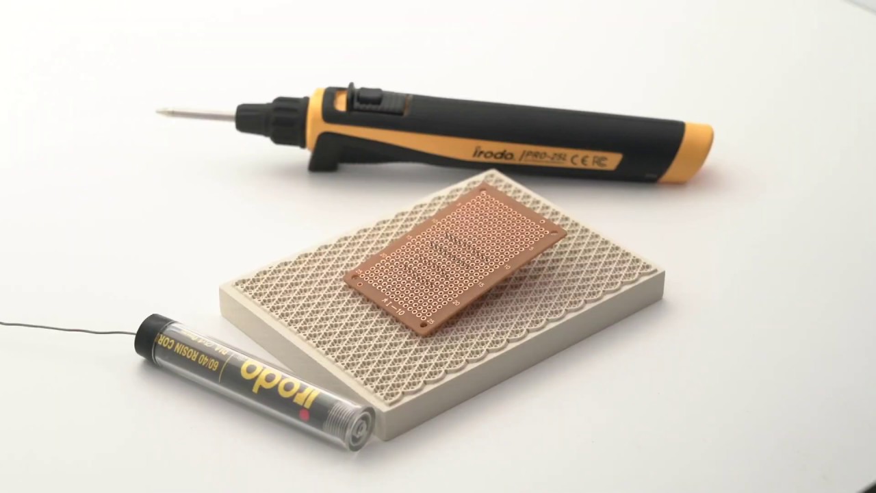 Altronics T 2694A - Iroda Pro-25L Lithium Soldering Iron - YouTube
