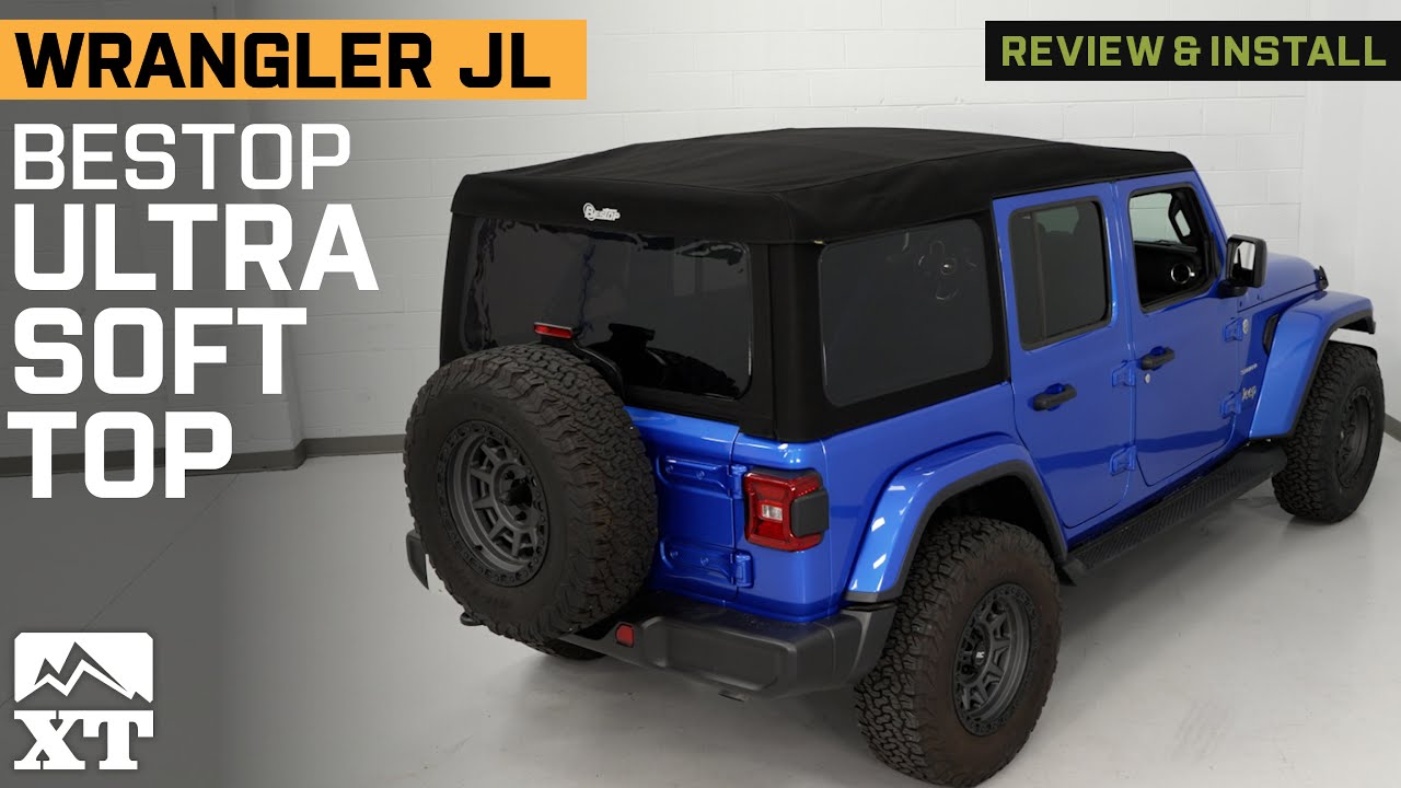 Jeep Wrangler JL Bestop Supertop Ultra Soft Top Review & Install - YouTube