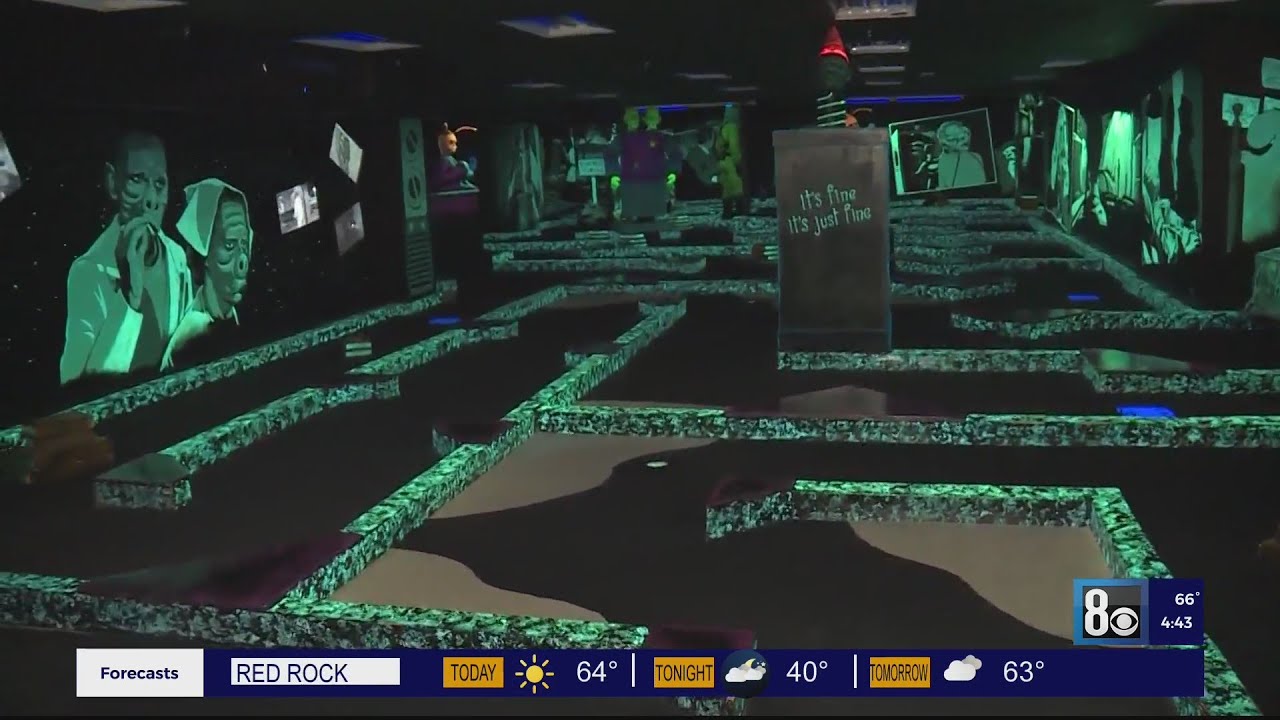 Celebrating Valentine's Day with a Sci-Fi twist at Monster Mini Golf ...