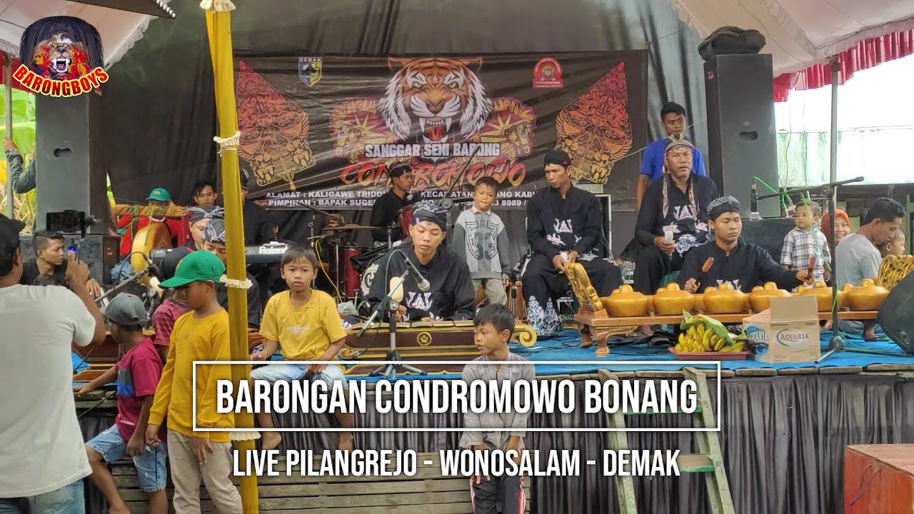 PART.01 CEK SOUND! OPENING Barongan Condromowo live Pilangrejo ...