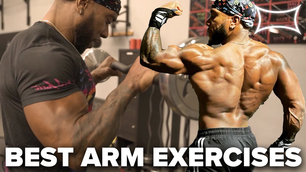 6 KILLER Arm Exercises ft Beastmode Jones - YouTube