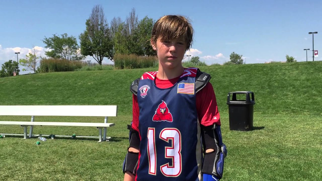 Jackson Price of Team Carolina Talks About the First Goal Ever in the ...