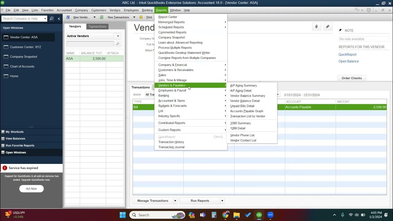 The Basic Understanding of QuickBooks (for beginners) Part-4 - YouTube