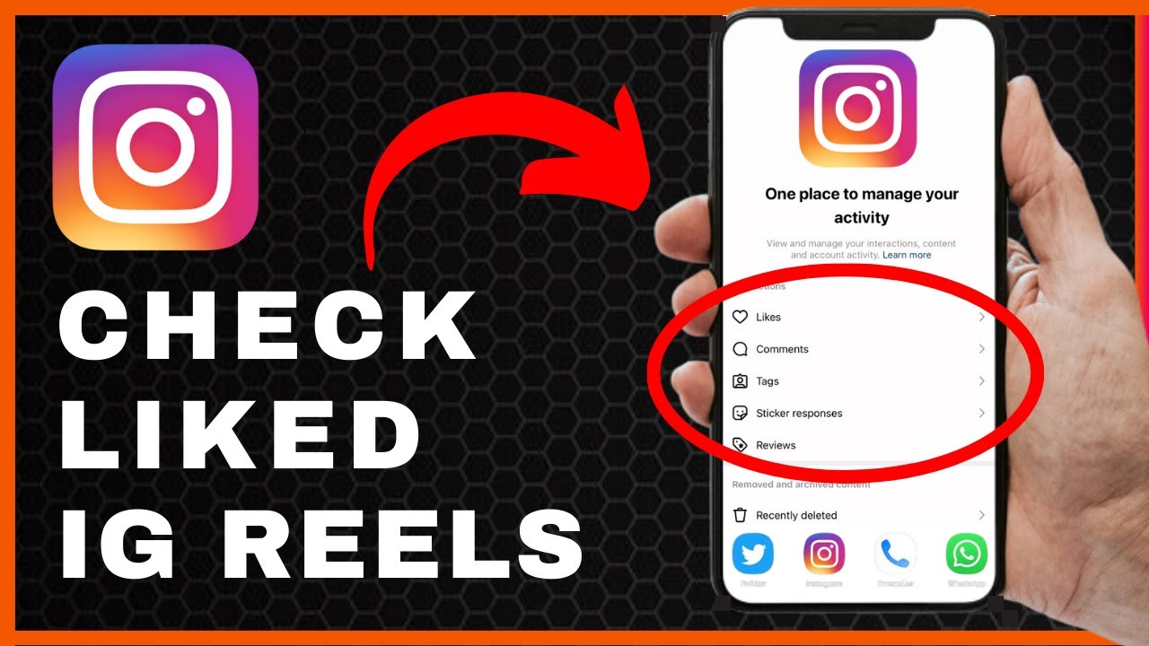 How To Check Liked Reels On Instagram (Easy) - YouTube