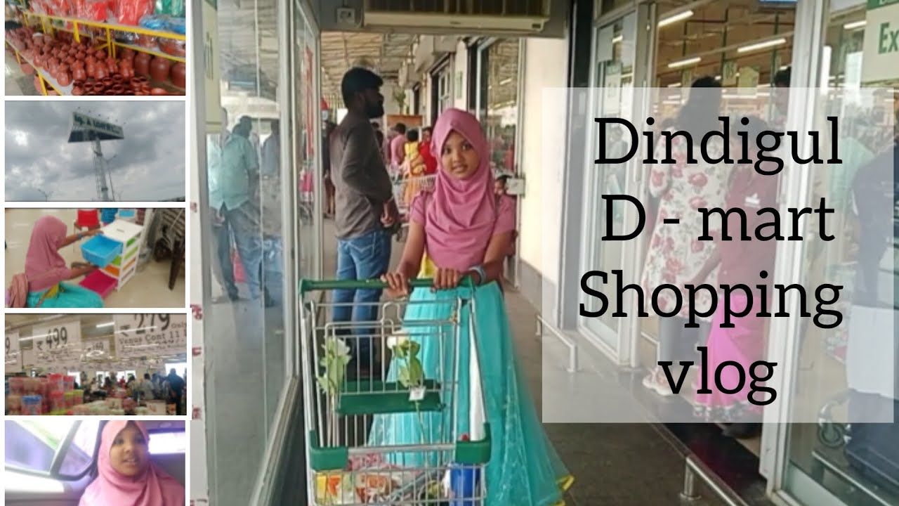 Dindigul D-Mart Shopping Vlog #dindigul #dmart #vlog - YouTube
