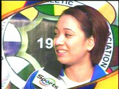 UAAP 72 Women's Volleyball: Bea Pascual Pre-Game Interview, 2-6-10 ...