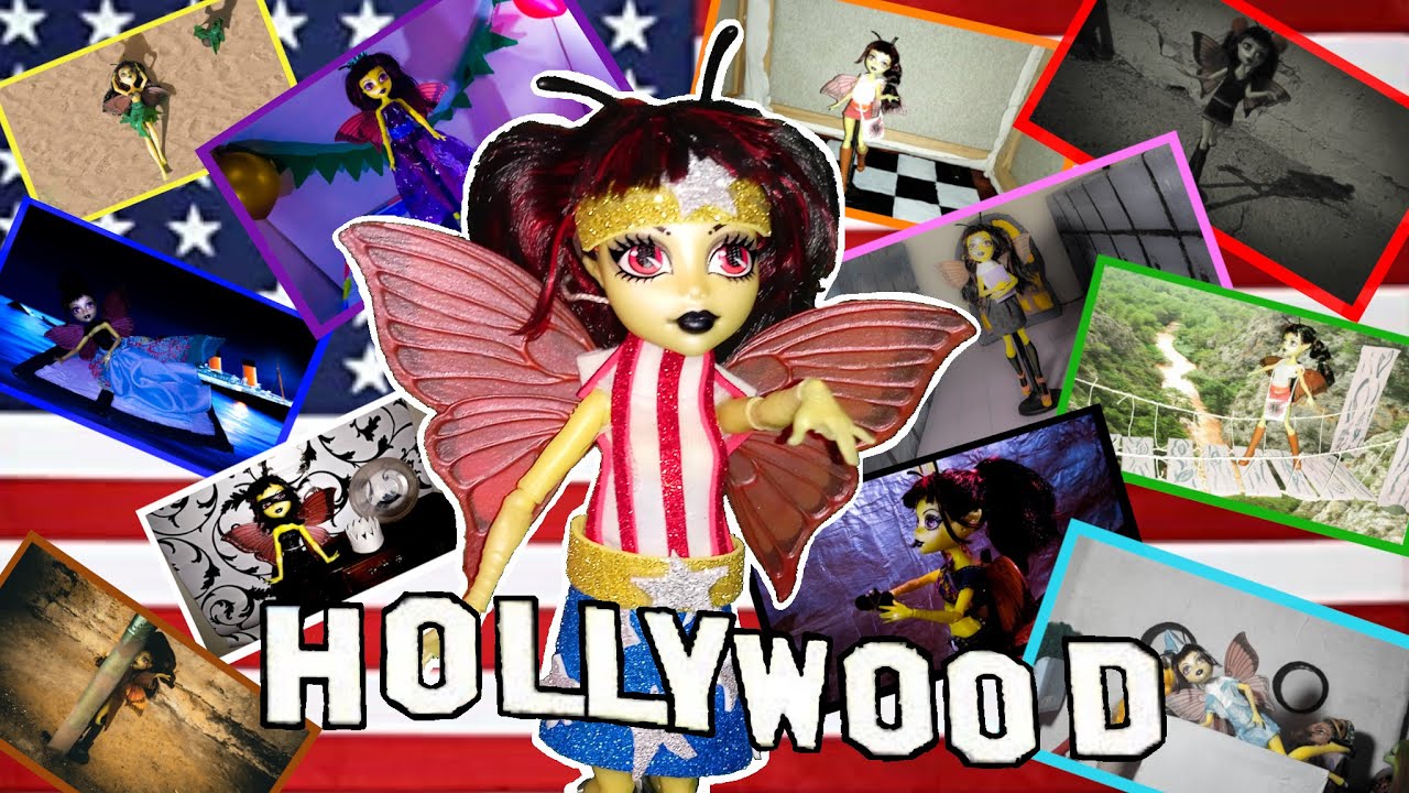 Hollywood (Marina and the diamonds) Monster High Stop Motion - YouTube