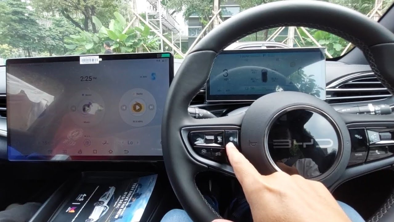 APA FUNGSI TOMBOL BYD SEAL ELECTRIC CAR - YouTube