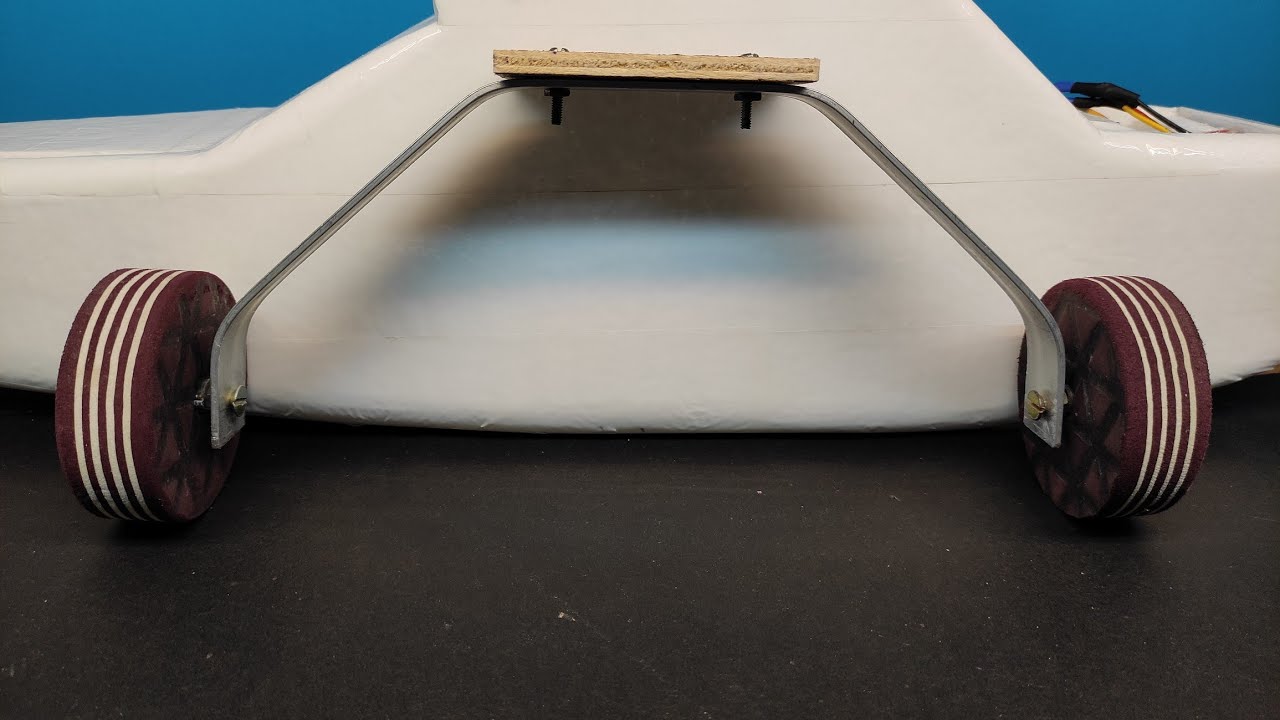 How to make Landing gear for RC Plane @INDI RC - YouTube
