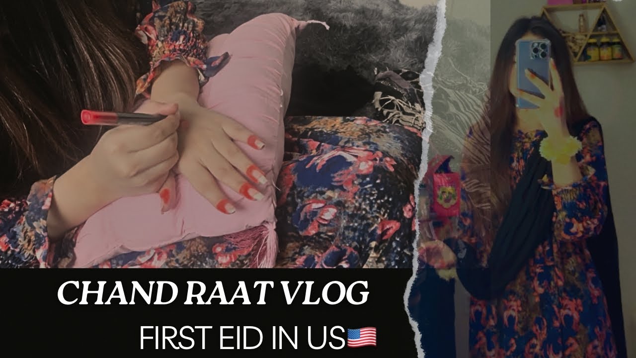 FIRST EID IN USA 🇺🇸 Chand raat vlog part 1 - YouTube