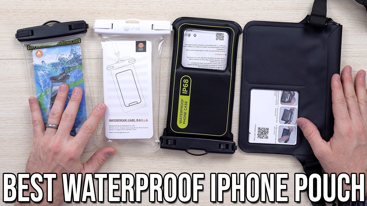 Best iPhone Android Waterproof Pool Pouch Bag - YouTube