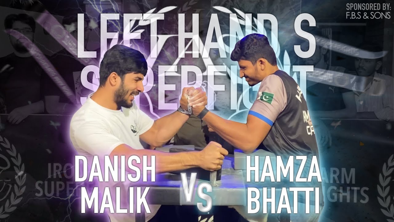 Danish Malik vs Hamza Bhatti FULL MATCH | Iron Arm SuperFights | IAS ...