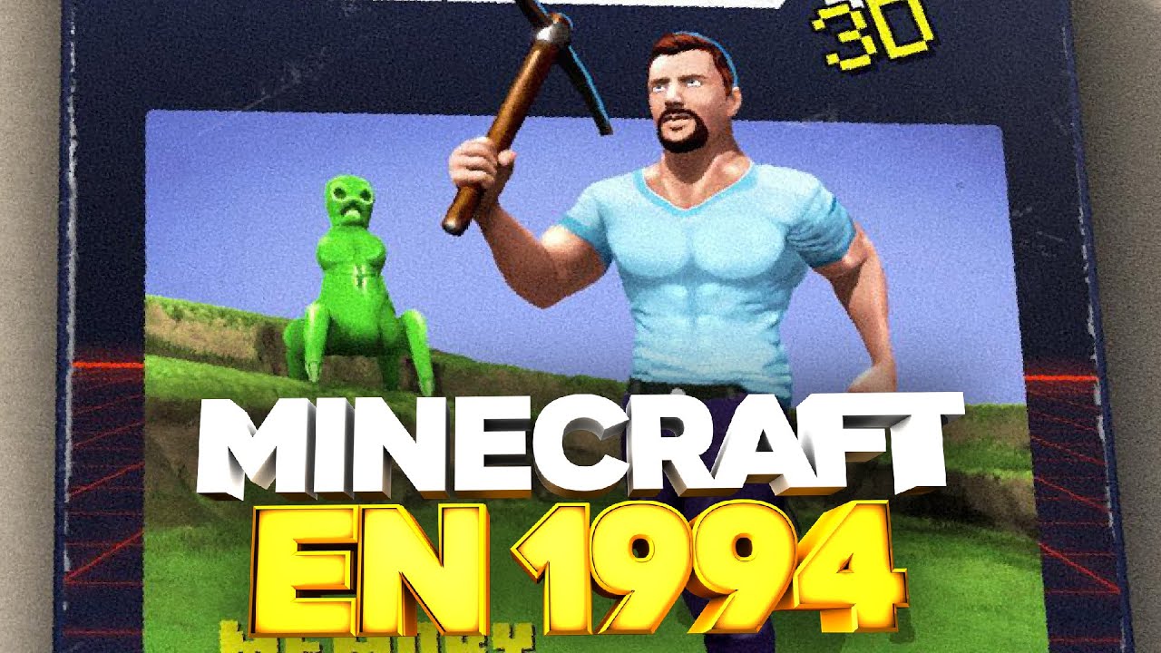 ASÍ ERA MINECRAFT EN 1994 (April Fools 2019) - Redescubriendo Minecraft ...