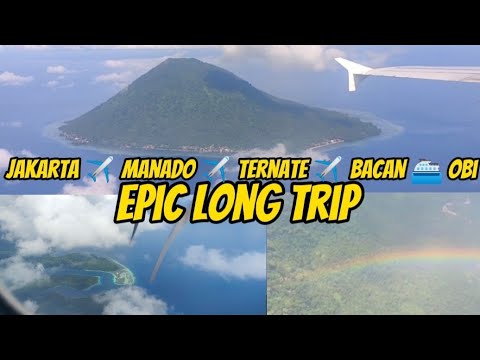 EPIC LONG TRIP TO OBI ISLAND‼️ EXPLORE EAST INDONESIA ‼️ - YouTube