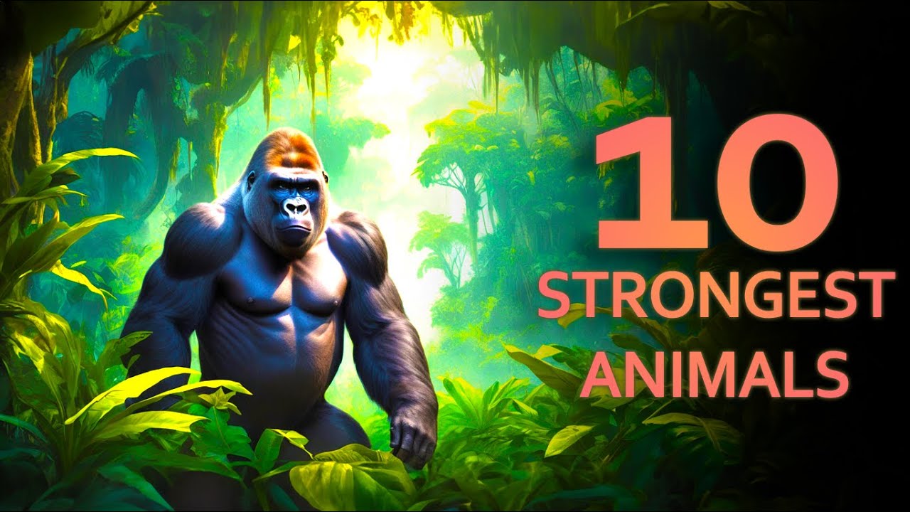 Top 10 Strongest Animals - YouTube