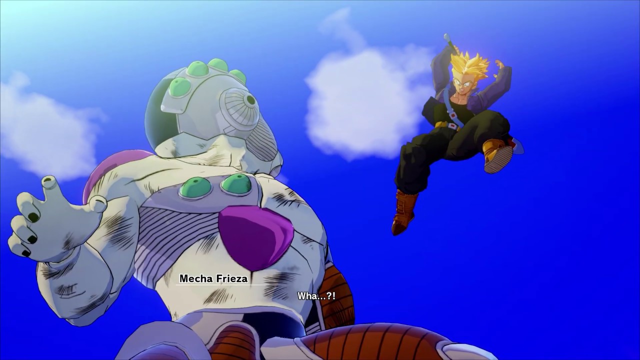 Dbz:KAKAROT- Future Trunks Slices Frieza in Two Pieces (4K) - YouTube