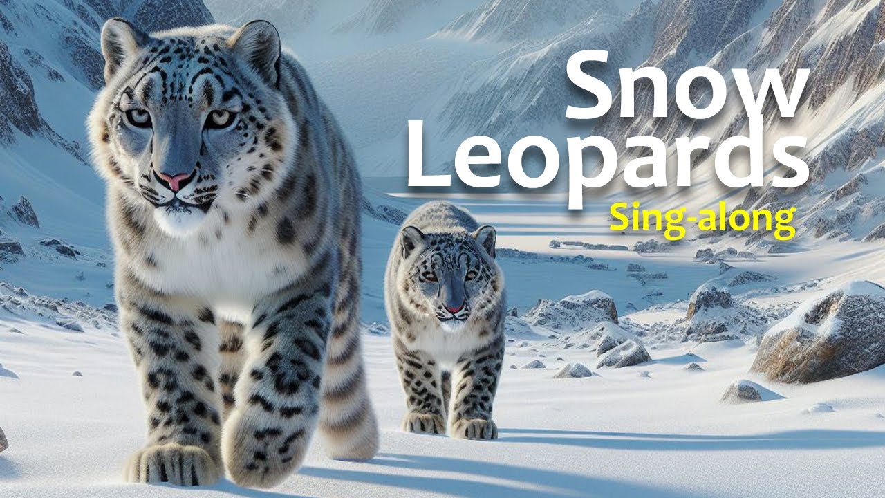 Snow Leopards - AI Sing-along Music Video - YouTube
