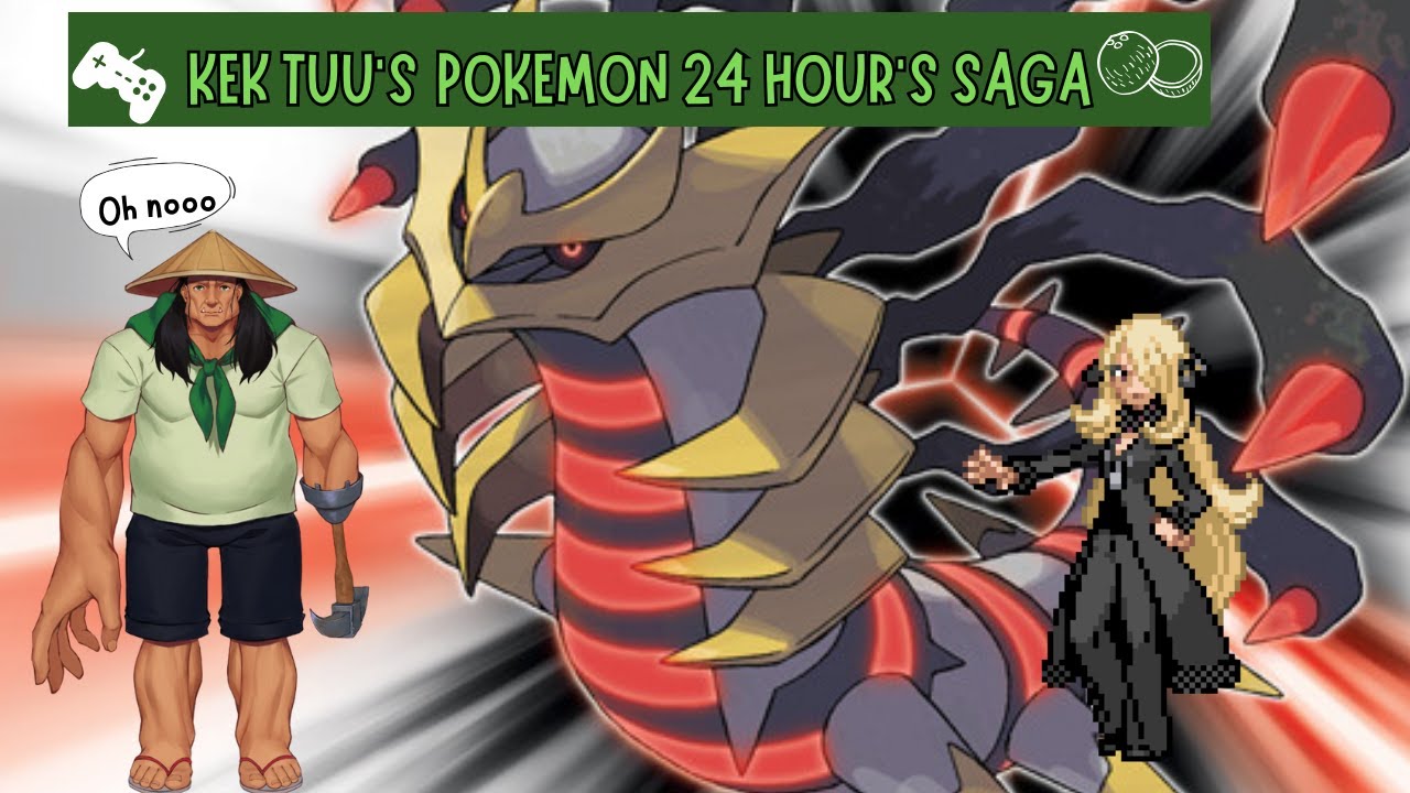 Kek Tuu's 24 hour Pokemon Saga - Platinum (PART 3) [FINALE OF SAGA #4 ...