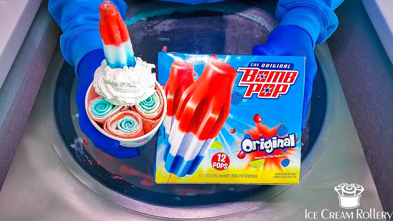 Ice Cream Rolls | Bomp Pop Popsicles | ASMR - YouTube