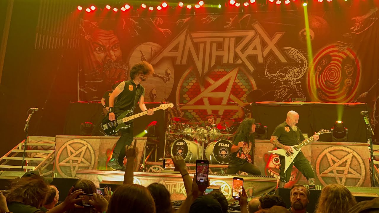 Anthrax Live at The Tabernacle with Crazy Mosh Pit Action - August 2022 ...
