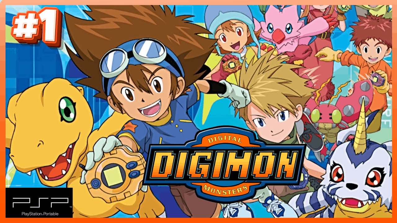 JUNTO A NUESTROS DIGIMON🎶🎶!! || DIGIMON ADVENTURE (PSP) #1 Gameplay ...