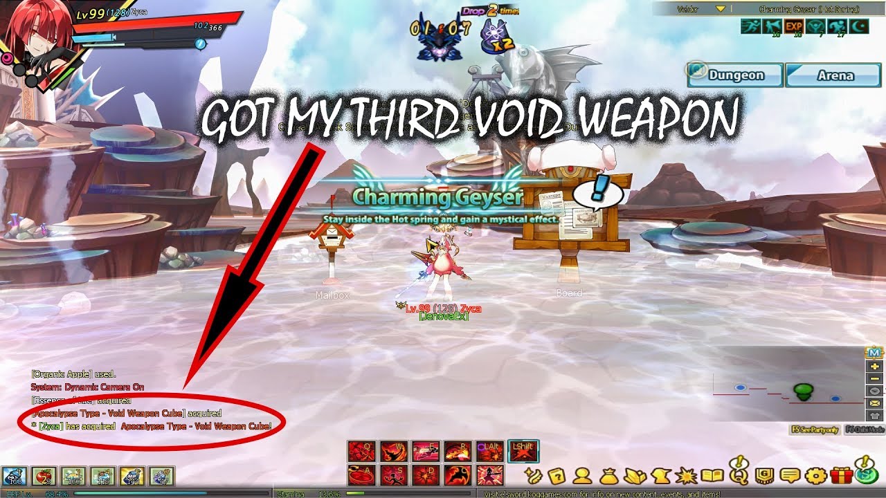 [Elsword] Elesis Level 99 Got Apocalypse Type - Void Weapon [Bloody ...