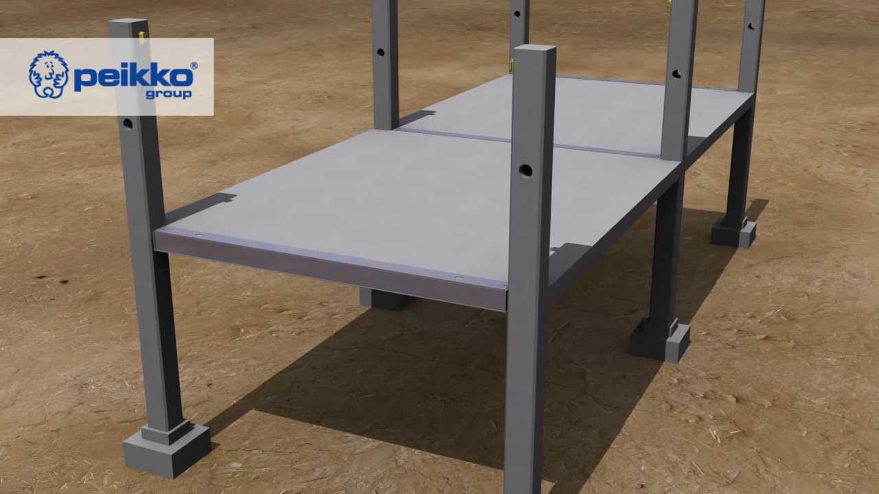 DELTABEAM® Composite Beam System 2 - YouTube