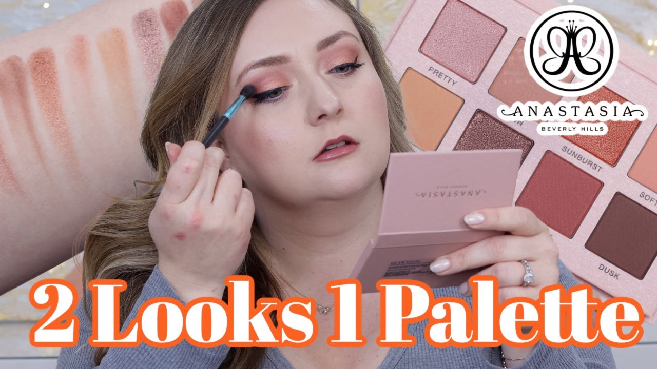 TESTING the Anastasia Beverly Hills MINI GLAM TO GO Eyeshadow Palette ...