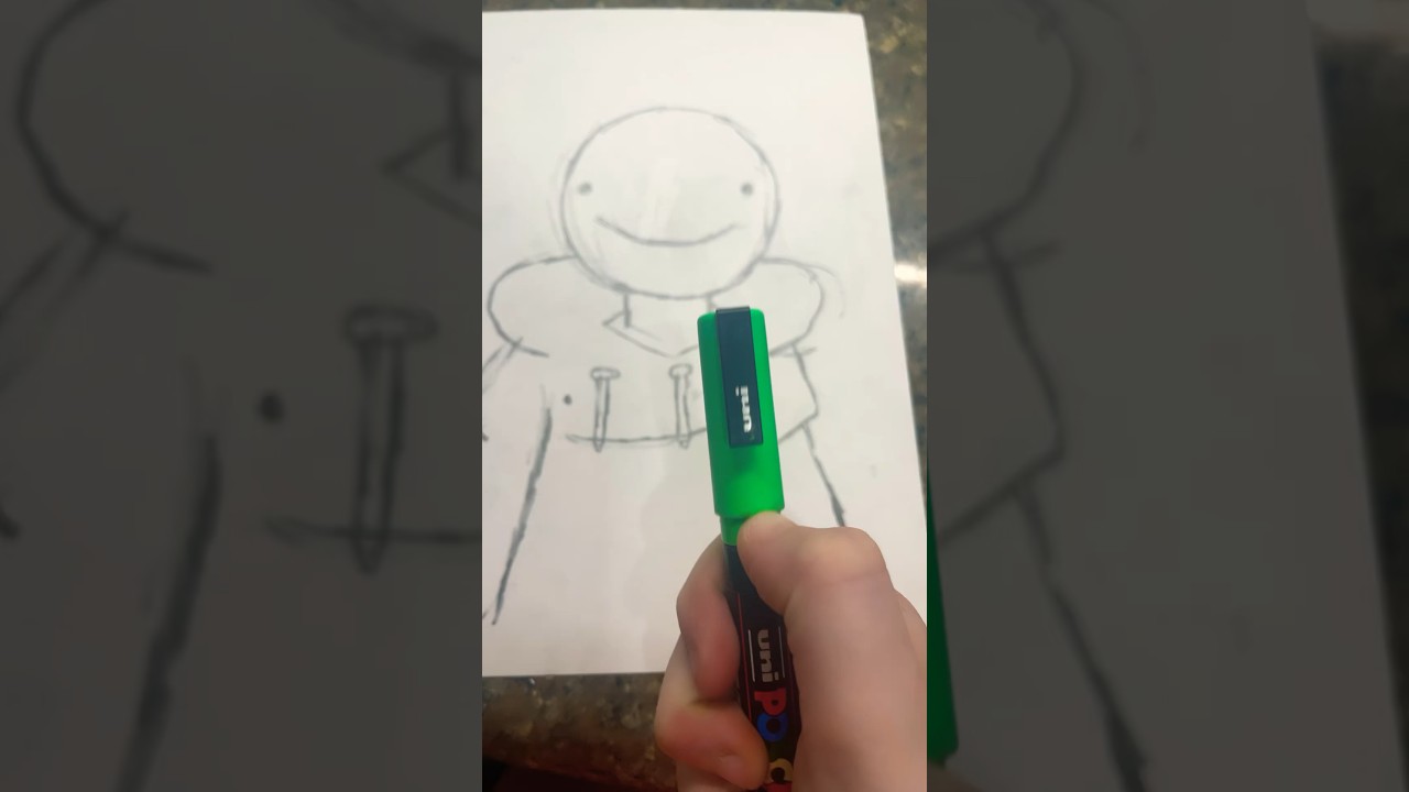 Drawing dream with pasca markers ️ ️ #shorts #drawing - YouTube