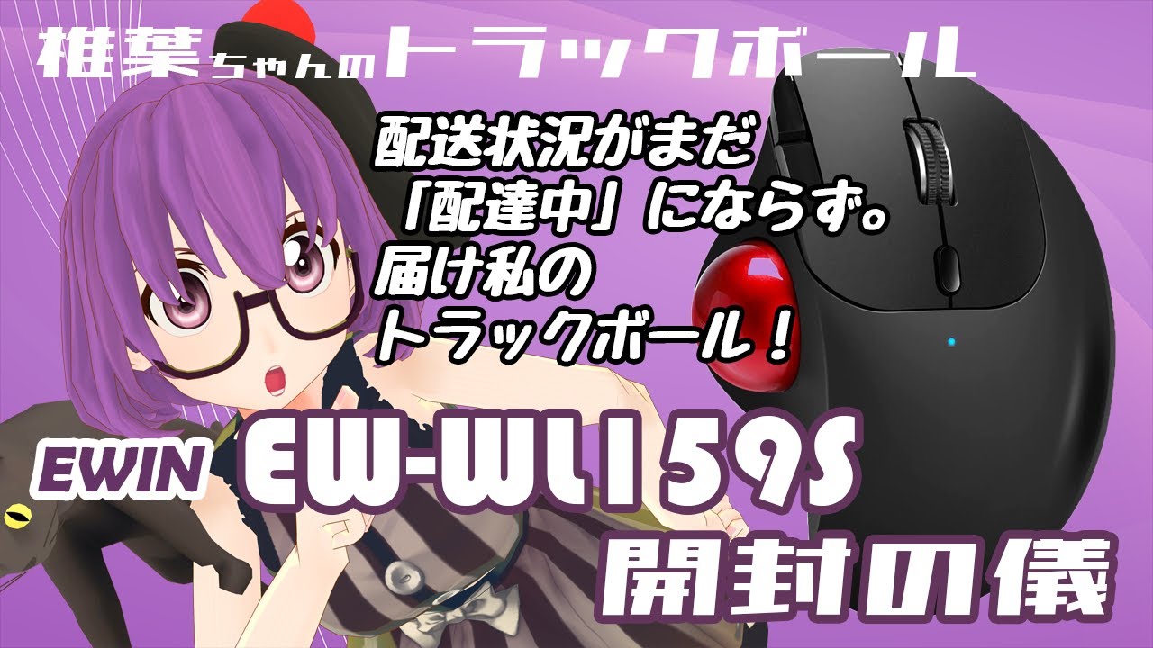 【トラックボール】EWIN EW-WL159S - YouTube