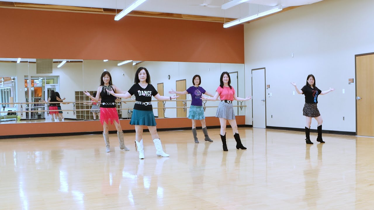 A Little Bit Crazy - Line Dance (Dance & Teach) - YouTube