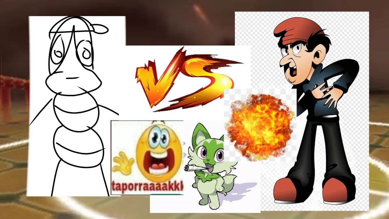 Gargamel VS Tonhão - Batalha Pokemon Showdown - YouTube