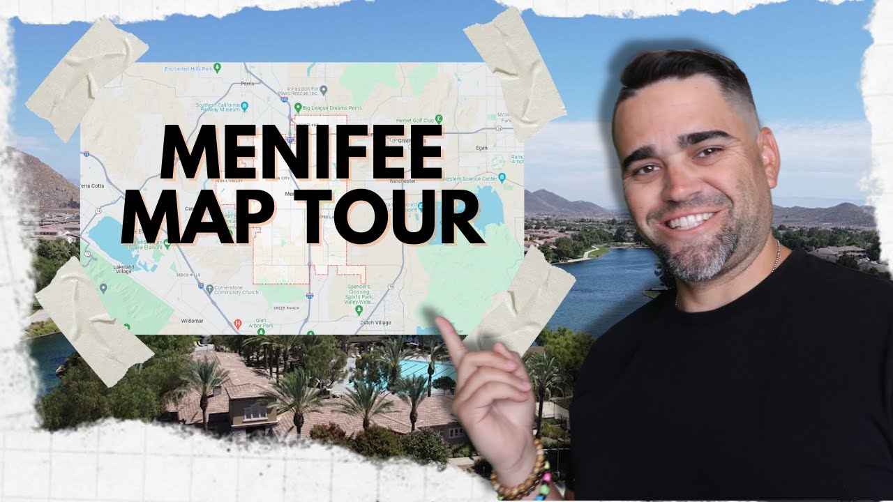 Menifee Map Tour | Living in Menifee, CA - YouTube