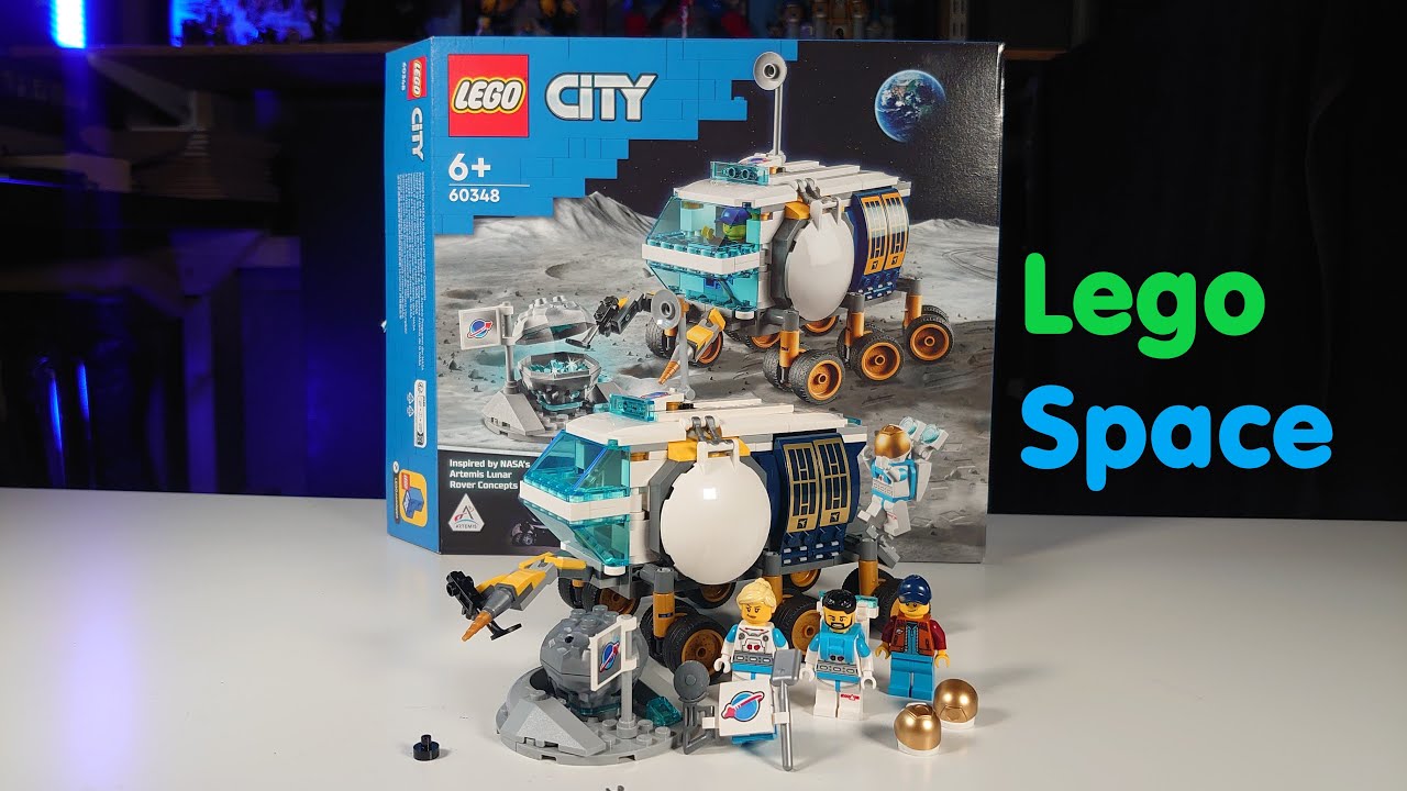 Unboxing Lego Lunar Roving Vehicle | Lego Set 60348 | Lego City - YouTube