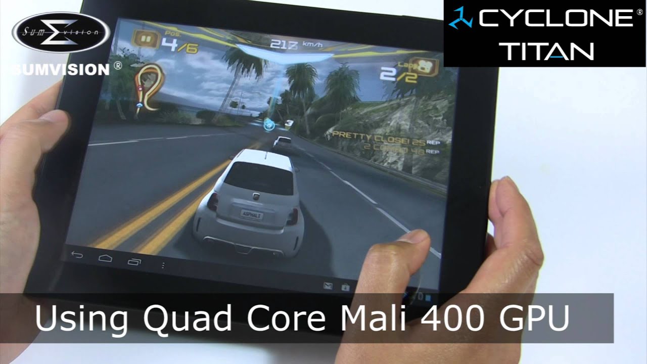 Sumvision Cyclone Titan Dual Core Tablet - YouTube