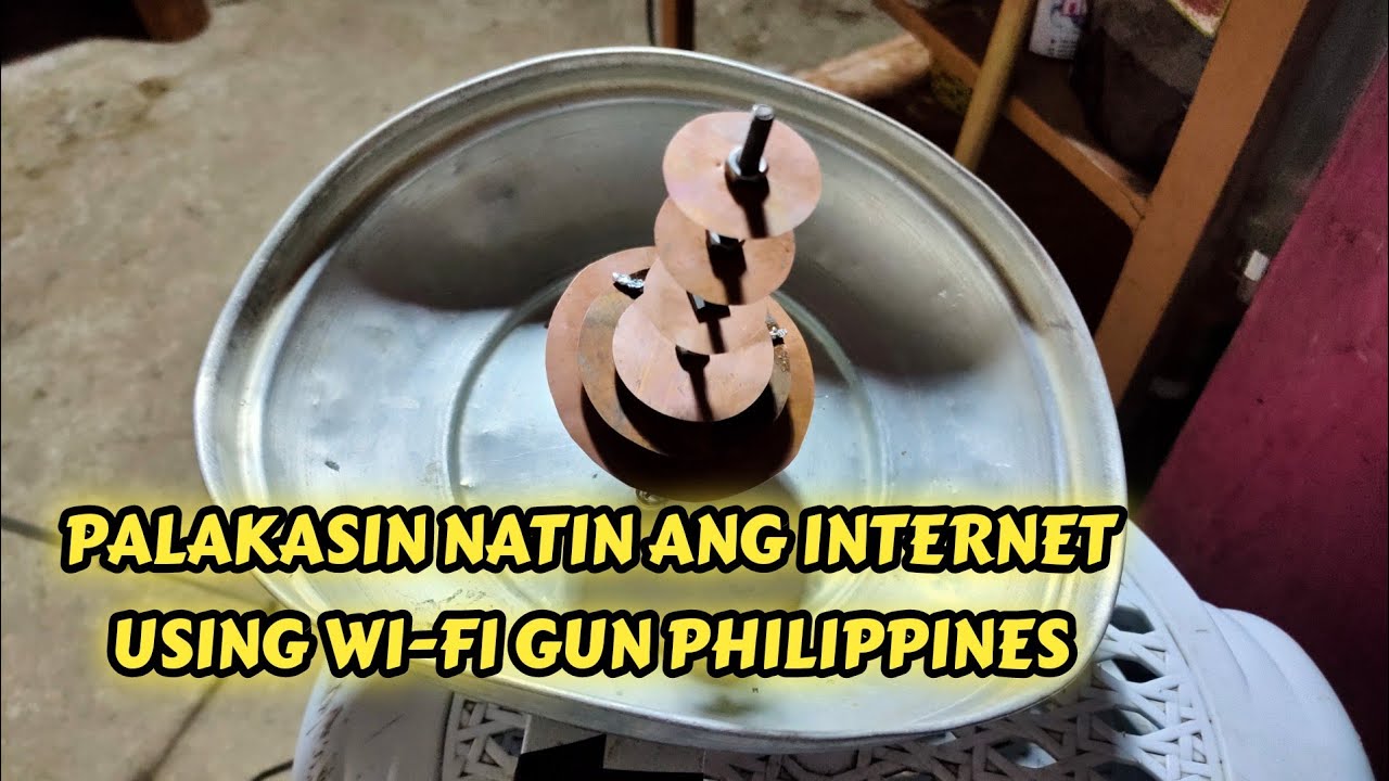 PAANO PALAKASIN ANG INTERNET GAMIT ANG WI-FI GUN PHILIPPINES - YouTube