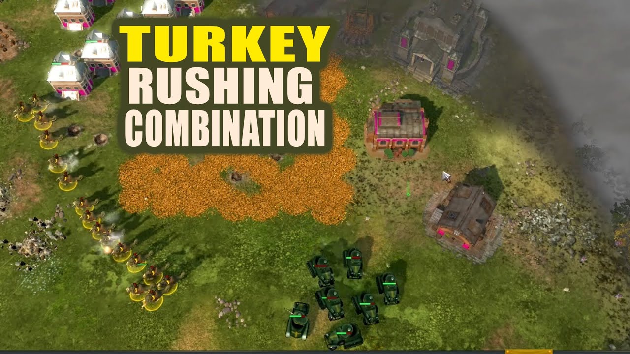 War Selection Turkey RUSHING combination - YouTube