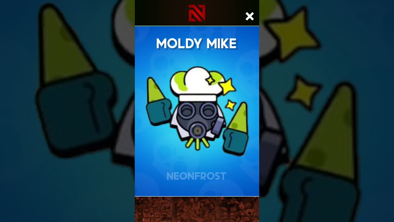Moldy Mike pins|| Brawl stars moldy dynamike pins || moldy dynamike ...