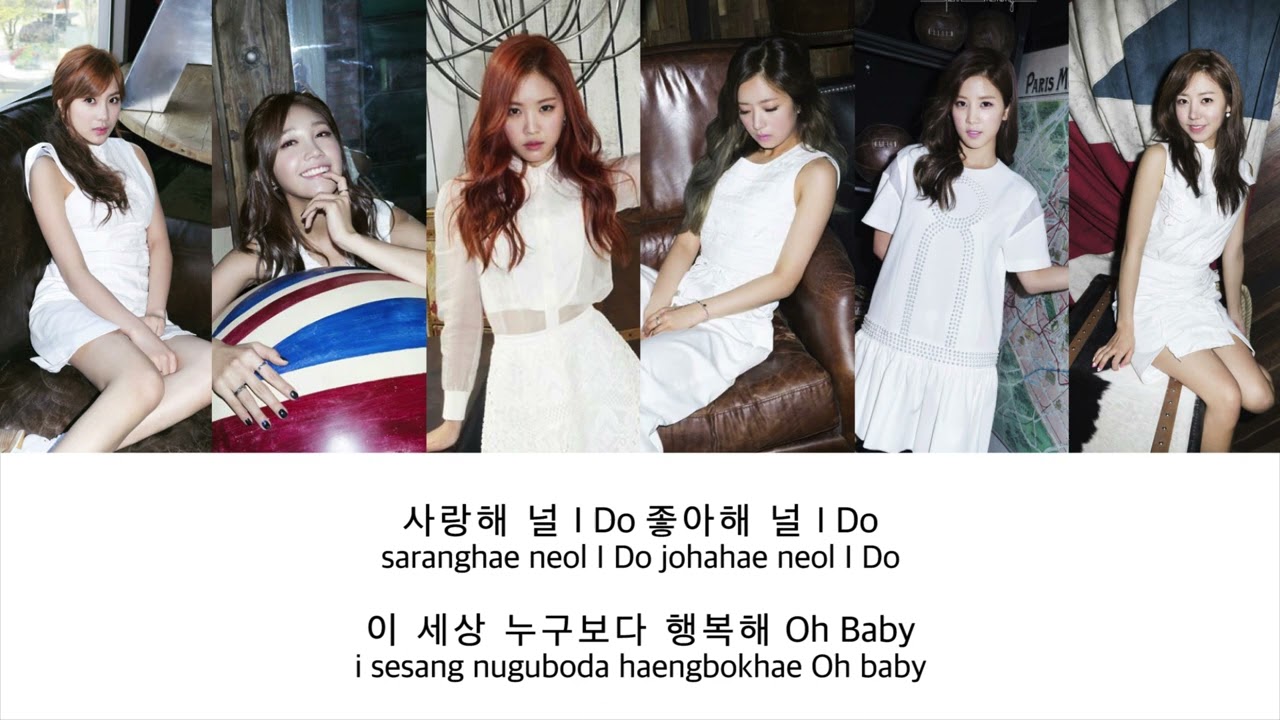 Apink 'I Do' Lyrics - YouTube