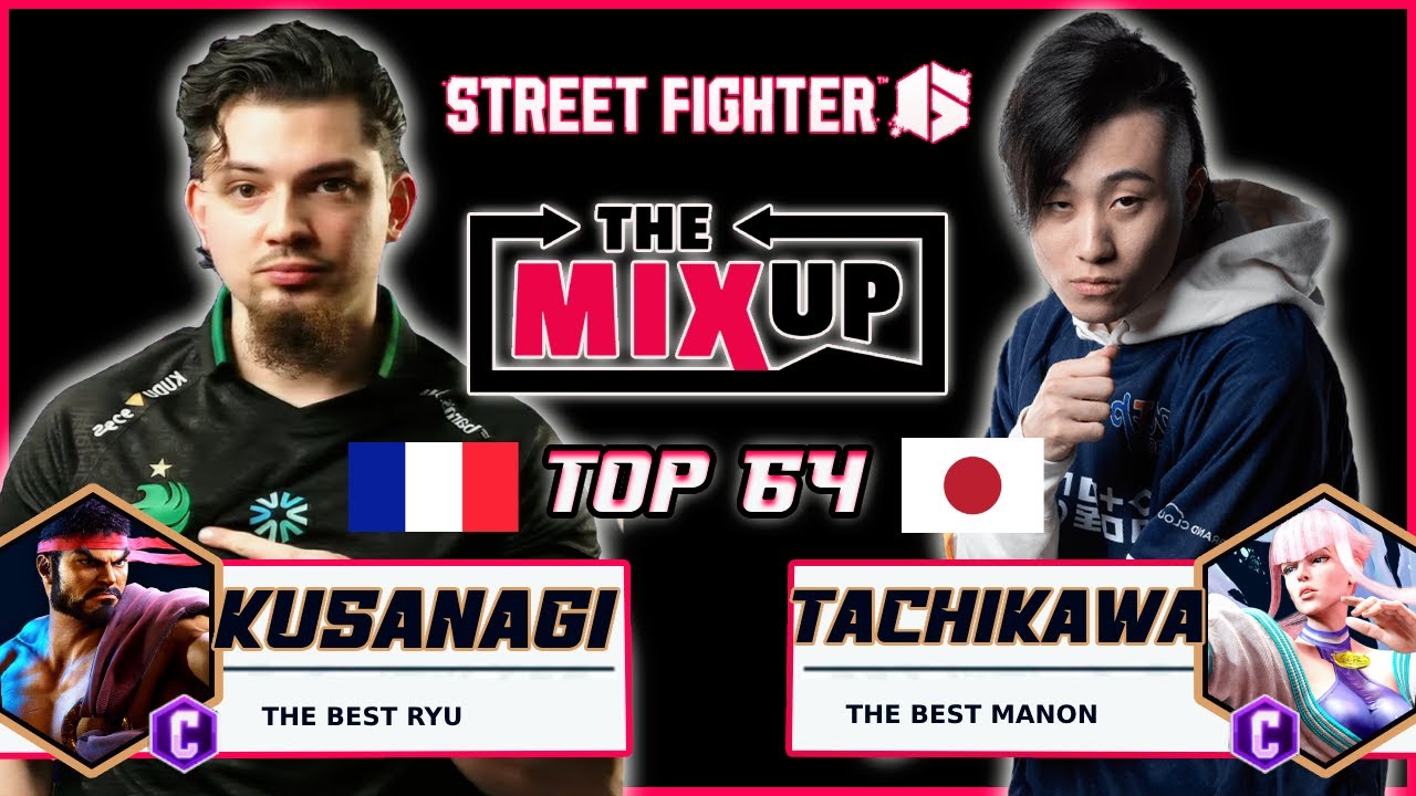 KUSANAGI (Ryu) vs TACHIKAWA (Manon) The Mixup Lyon 2025 - SF6 EWC ...