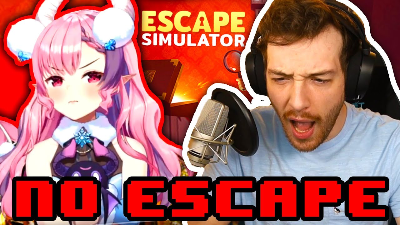 Trying An Escape Room With Ironmouse (Escape Simulator) - YouTube