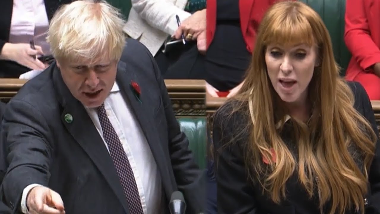 Boris calls out Angela Rayner: ‘She wants to abolish the Army!’ - YouTube