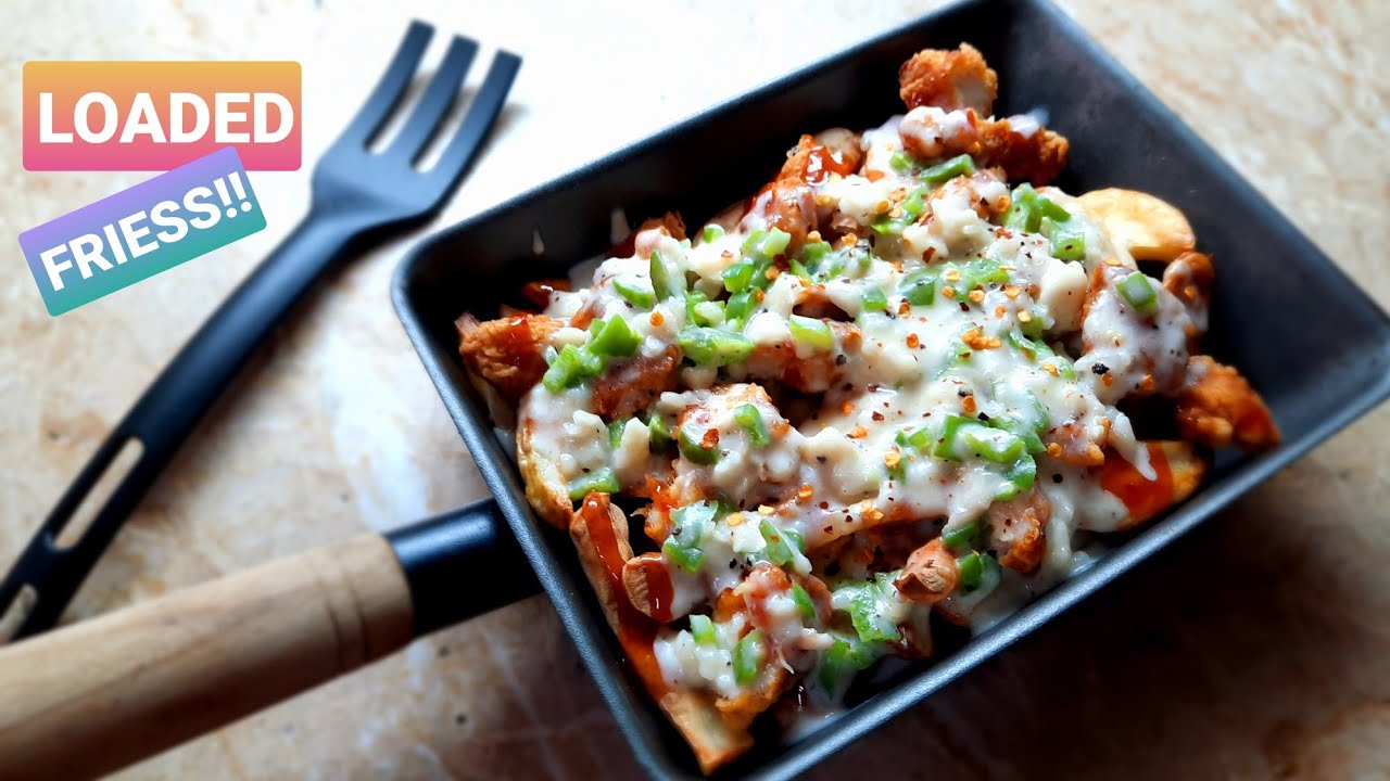 LOADED FRIES! 🍟 | Cheesy | Creamy | Crispy | Quick Recipe | Everyones ...