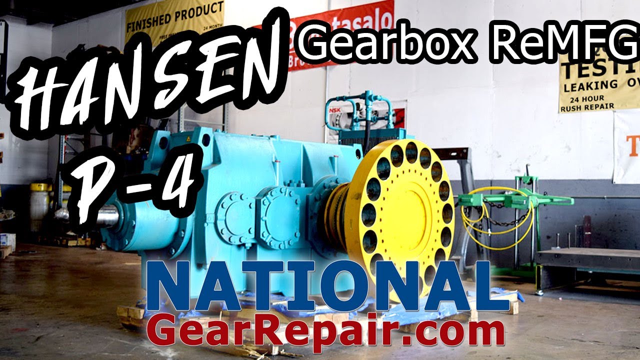Hansen P4 gearbox - YouTube