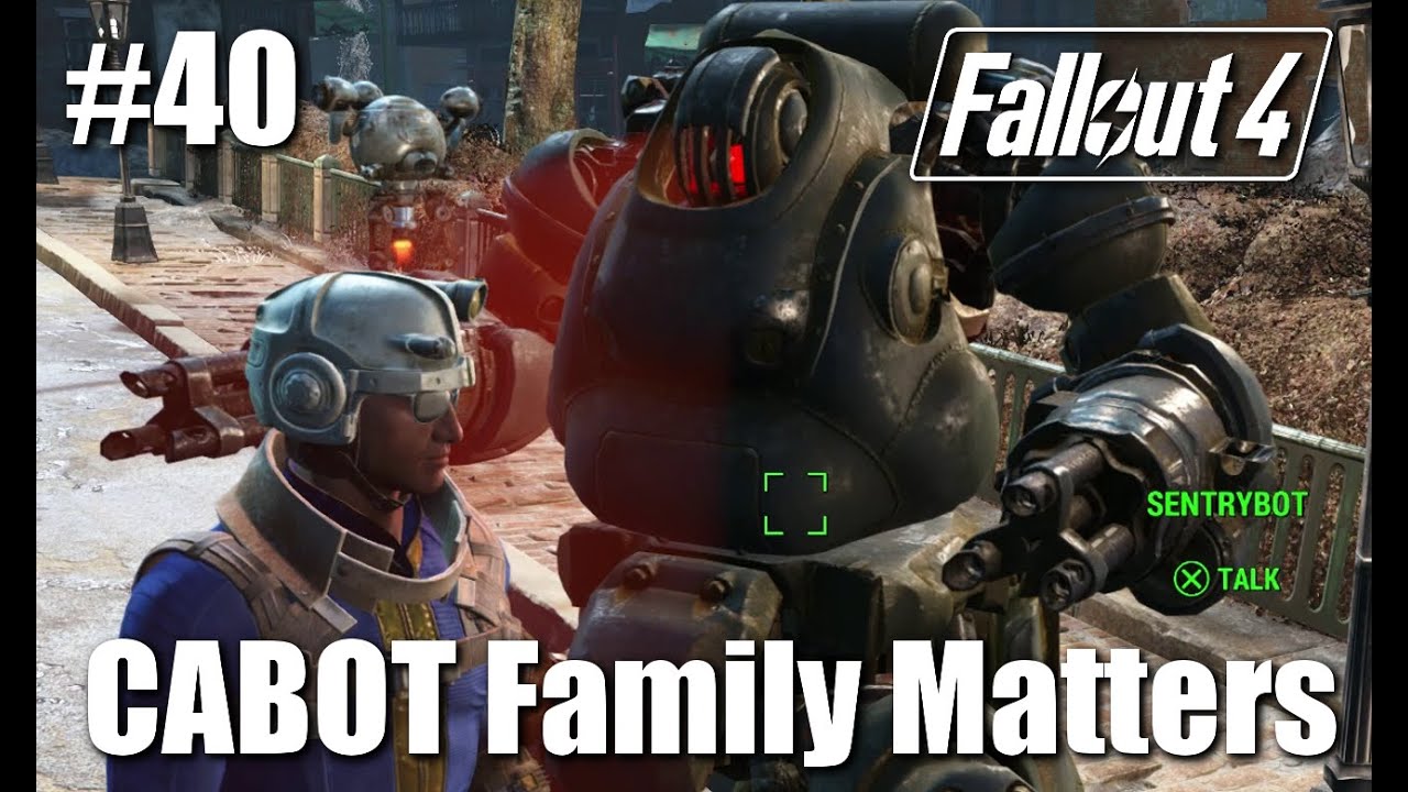Fallout 4: Part 40 - Working for the Cabot family (1080p) - YouTube
