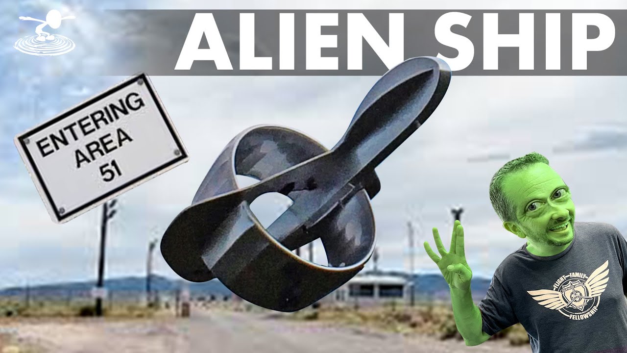 Building A MASSIVE Alien Ship!!! 👽👾 Area 51?!? - YouTube