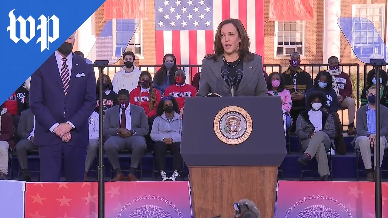 Watch Harris’s full speech on voting rights - YouTube